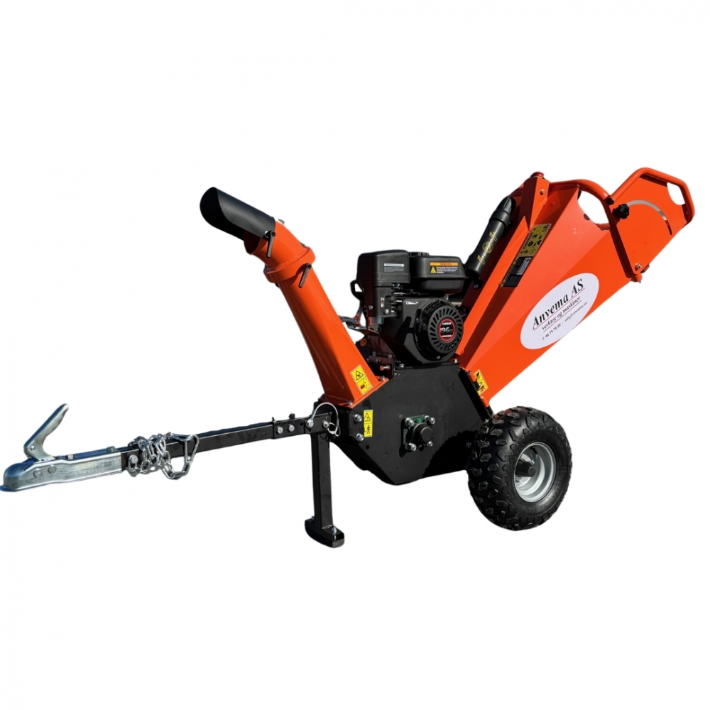 Flishugger (fliskutter) 6,5 hk - ny og forsterket modell | Anvema, der ...